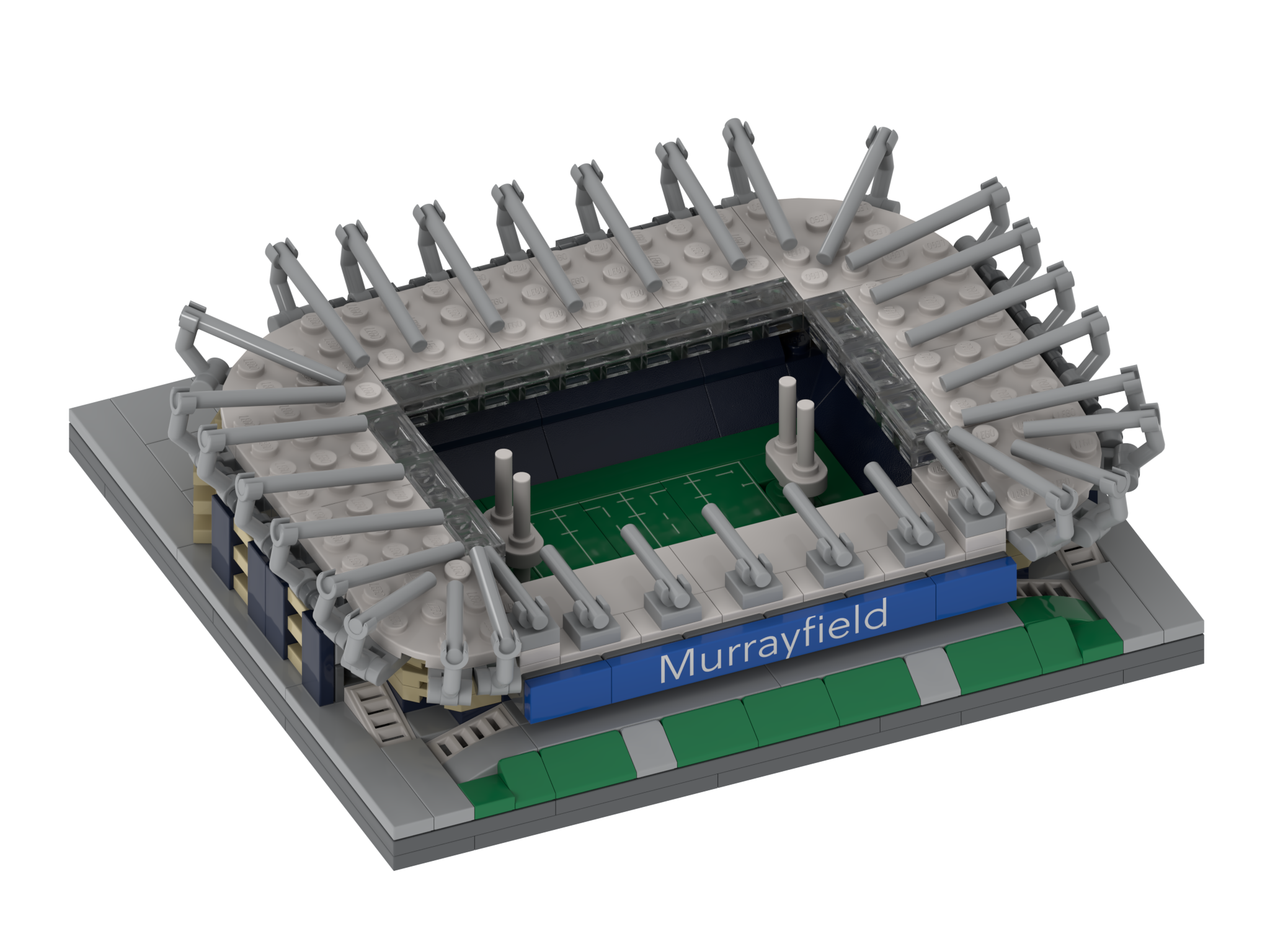 Murrayfield Stadium custom set - Brick This