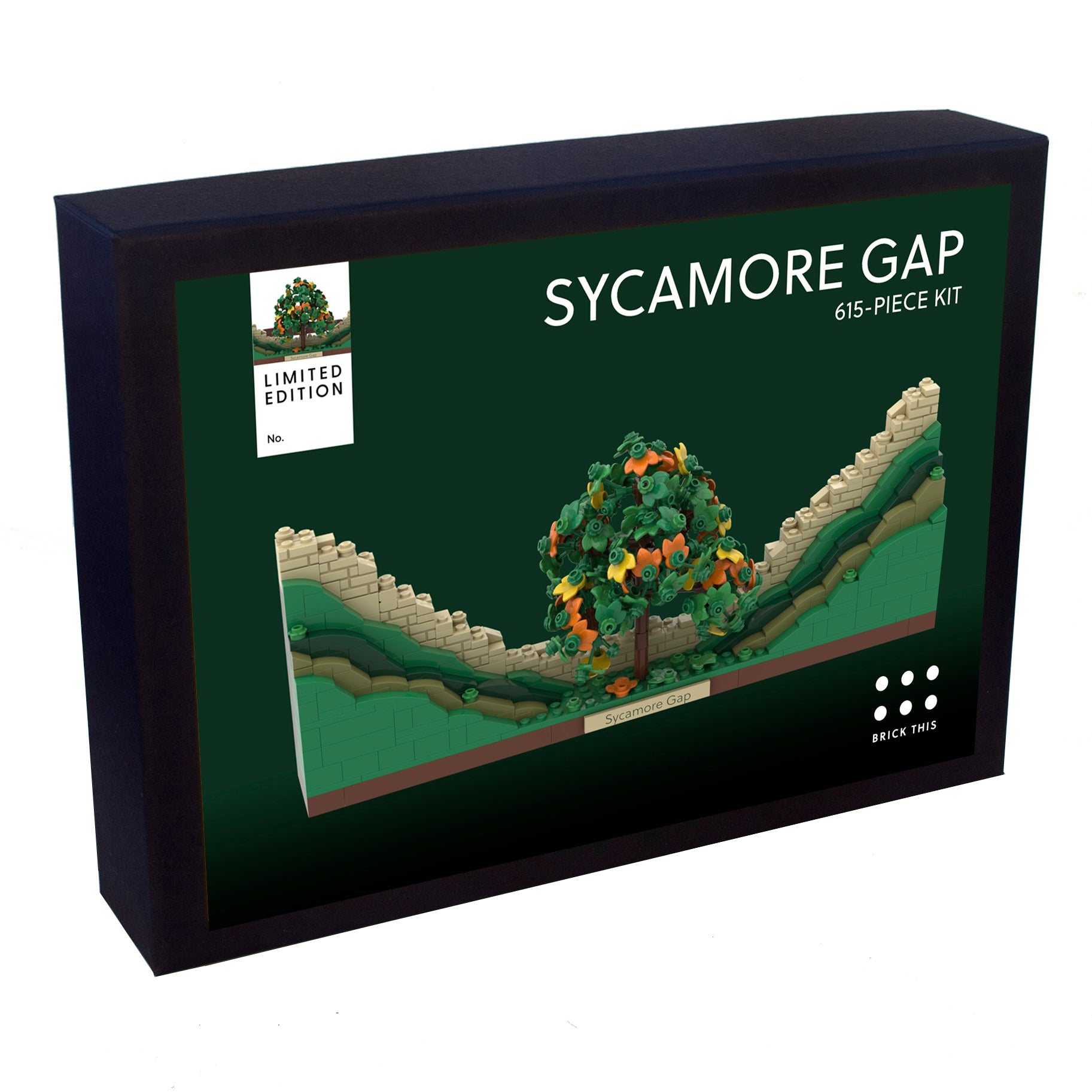 Sycamore Gap LEGO kit - Brick This